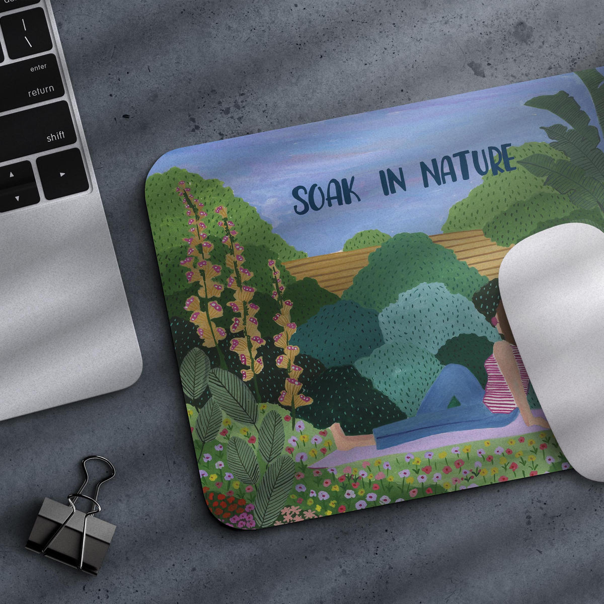 Soak in Nature Mouse Pad – The Spring Palette