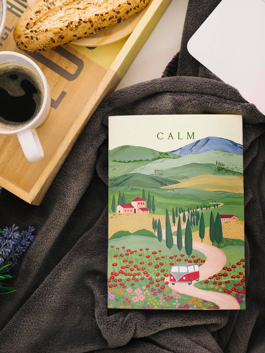 Calm Notebook – The Spring Palette