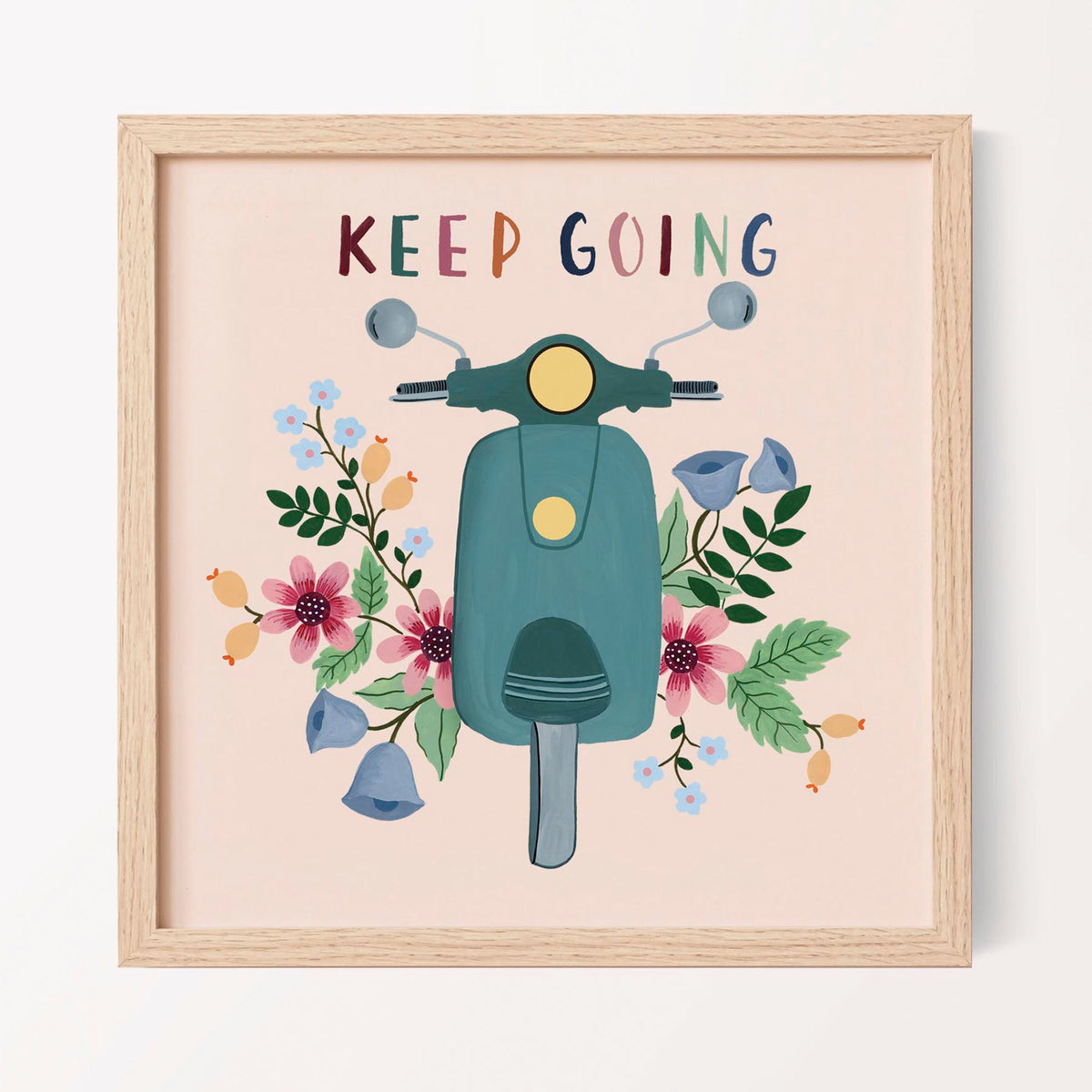 Keep Going Art Print | Wall Art – The Spring Palette